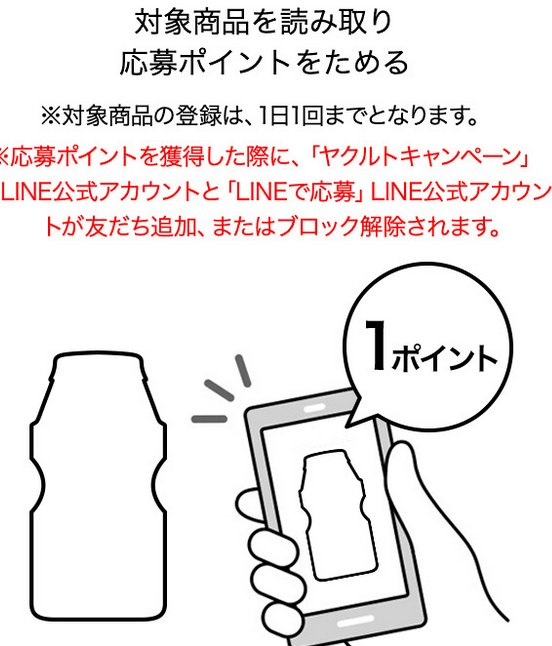 ヤクルト「毎日飲用習慣キャンペーン」7日間スキャンしてLINEポイント100ptが8900人に当たる！Yakult1000当選者は必ず応募しよう | ずぼらなワーキングマザーのお得生活